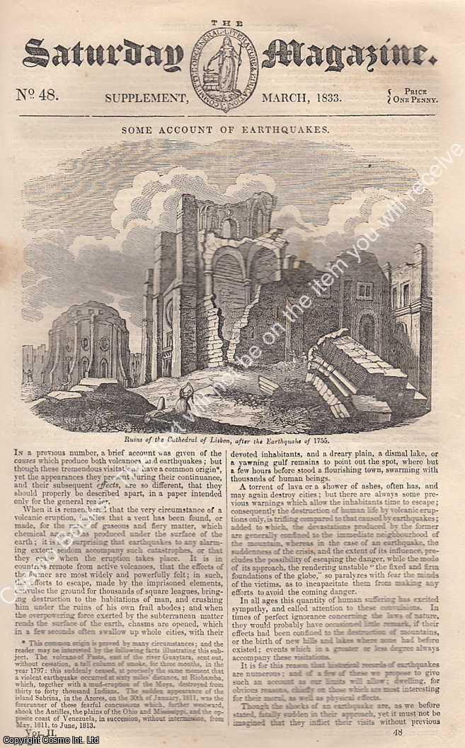 Some Account of Earthquakes. Mentioning Lisbon and Calabria ...
