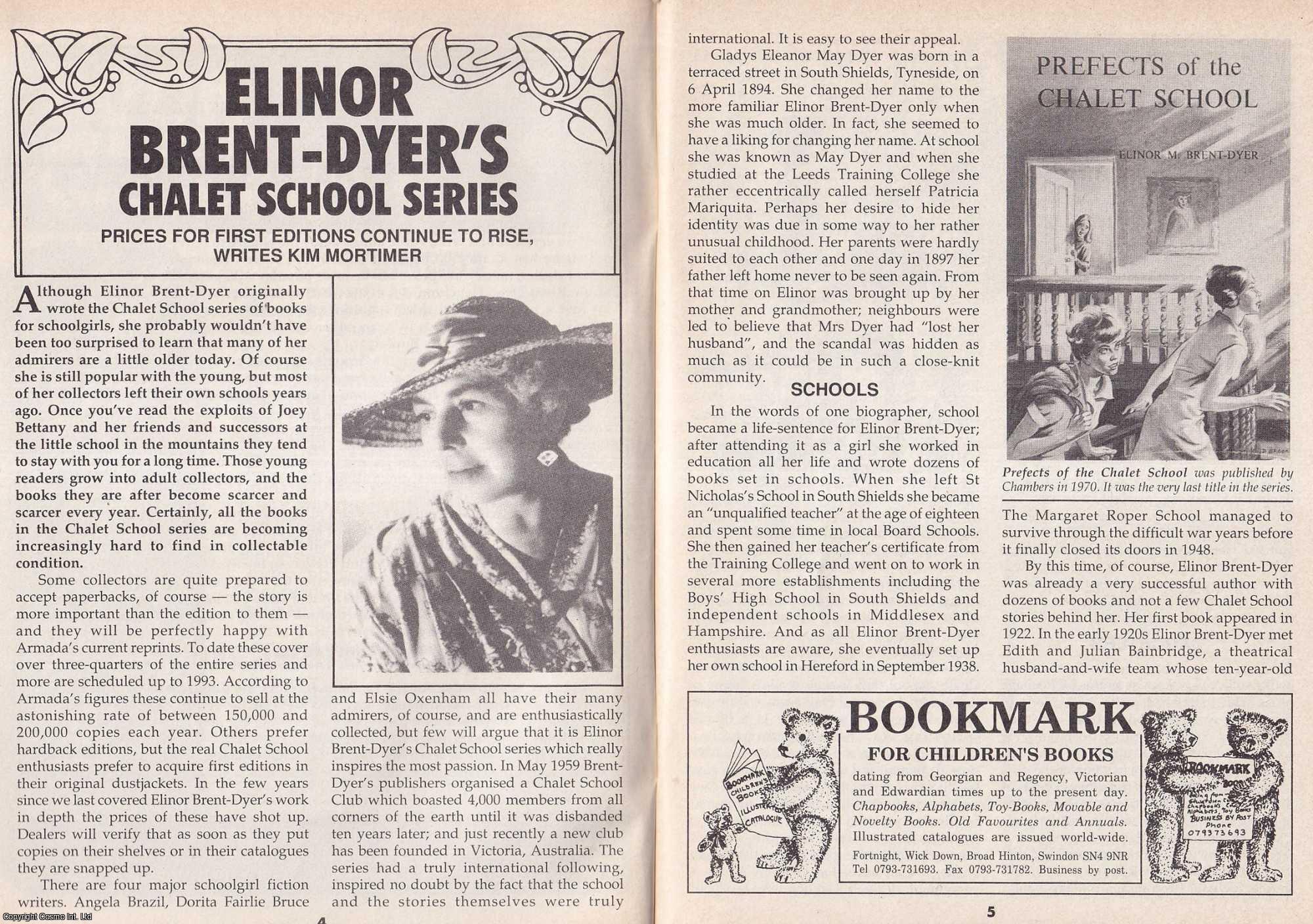 Life at the Chalet School : Elinor Brent-Dyer's Enduring Series. By Kim ...