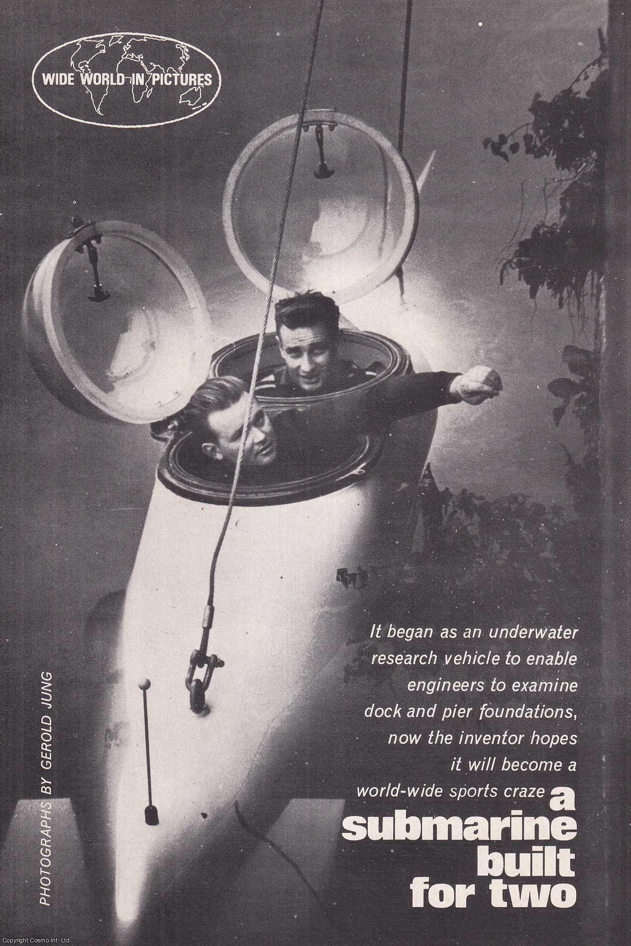 A Submarine built for two. Photographs by Gerold Jung. WIDE WORLD ...